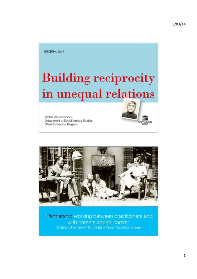 BECERA 2014 Michel Vandenbroeck Keynotes | PDF