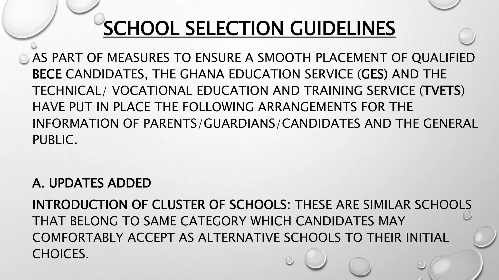 BECE school selection guidelines 1.pptx