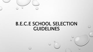BECE school selection guidelines 1.pptx