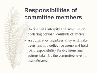 Ethical Committees- Roles and Suggestions for Effectiveness | PPTX