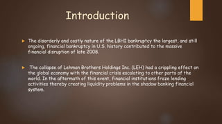 Lehman Brothers - Corporate Governance | PPTX