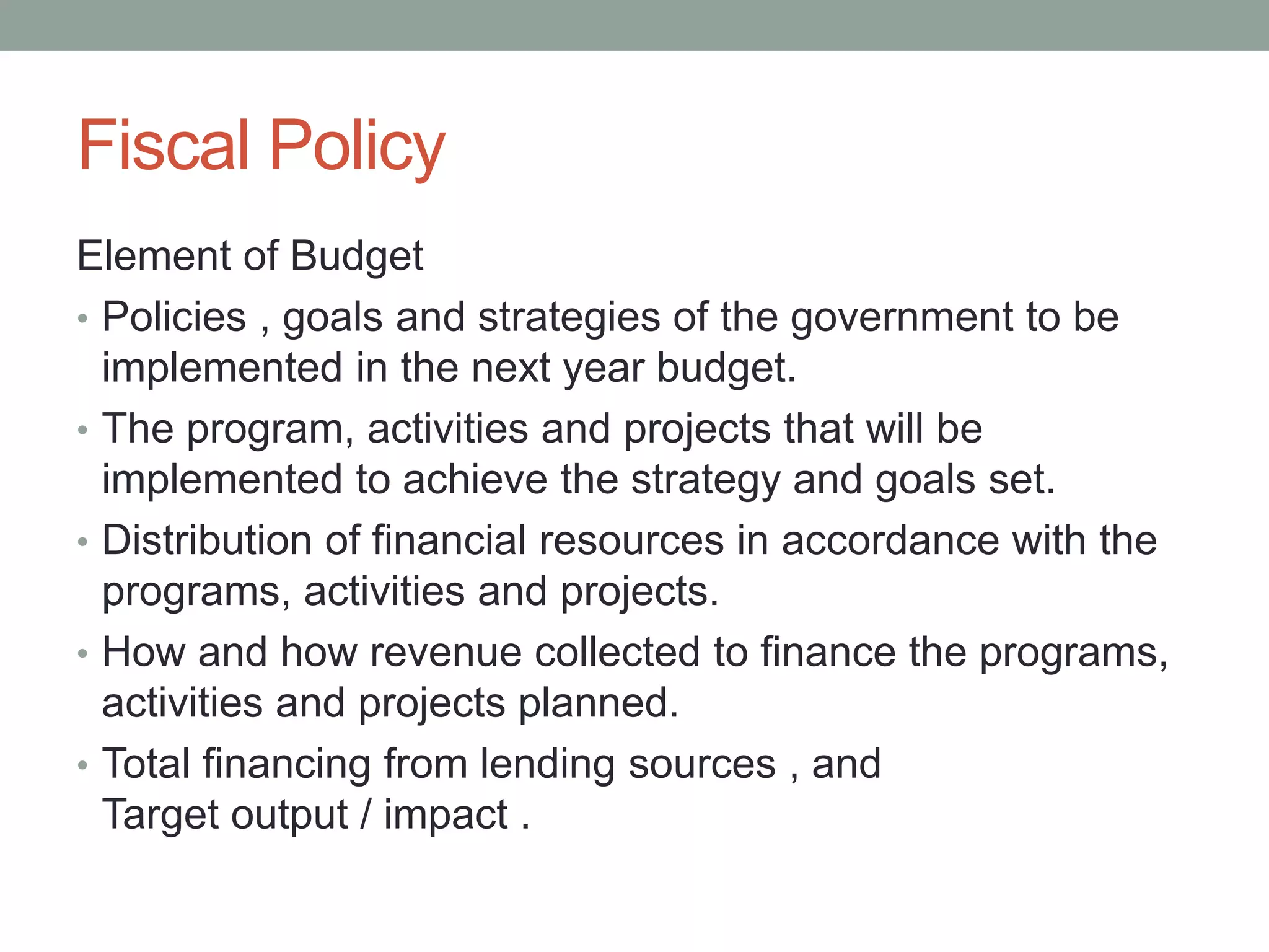 Be Chapter 11 : Macroeconomic Policy | PPTX