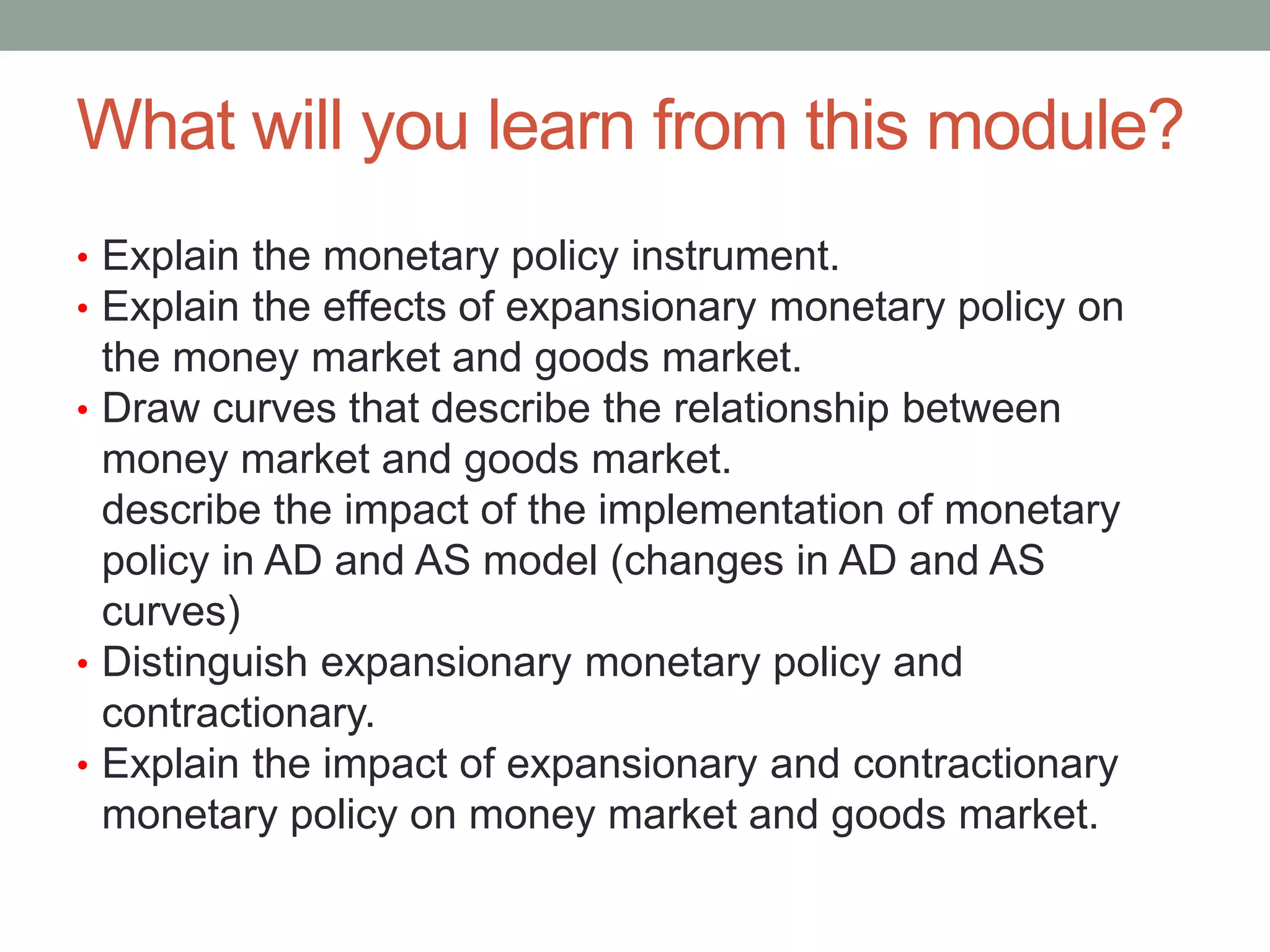 Be Chapter 11 : Macroeconomic Policy | PPTX