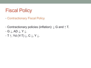 Be Chapter 11 : Macroeconomic Policy | PPTX