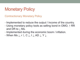Be Chapter 11 : Macroeconomic Policy | PPTX