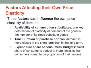 Chapter 3 Quantitative Demand Analysis | PPTX