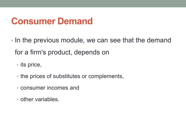 Chapter 3 Quantitative Demand Analysis | PPTX
