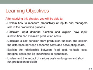 Be chap4 the production process and costs | PPT