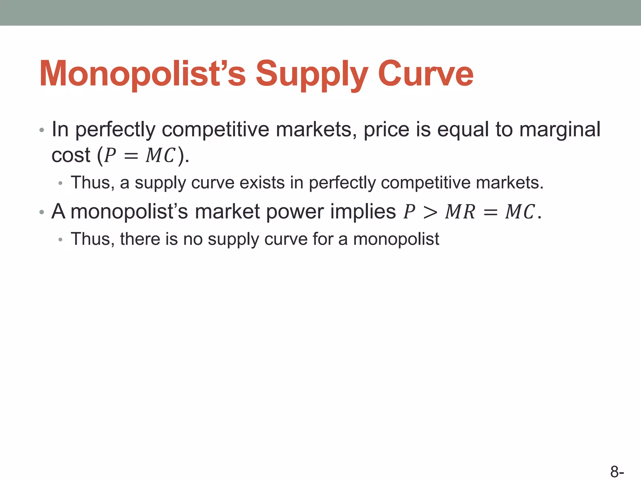 Be chap5 competitive, monopoly, monopolistic competitive markets | PPT