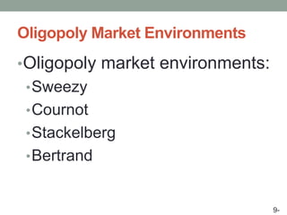 Be chap6 oligopoly models | PPT