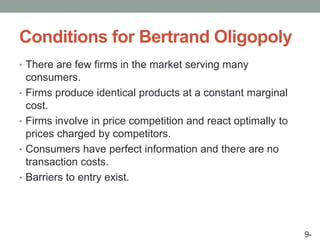 Be chap6 oligopoly models | PPT