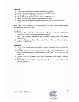 Be civil 6th(pokhara university) | PDF