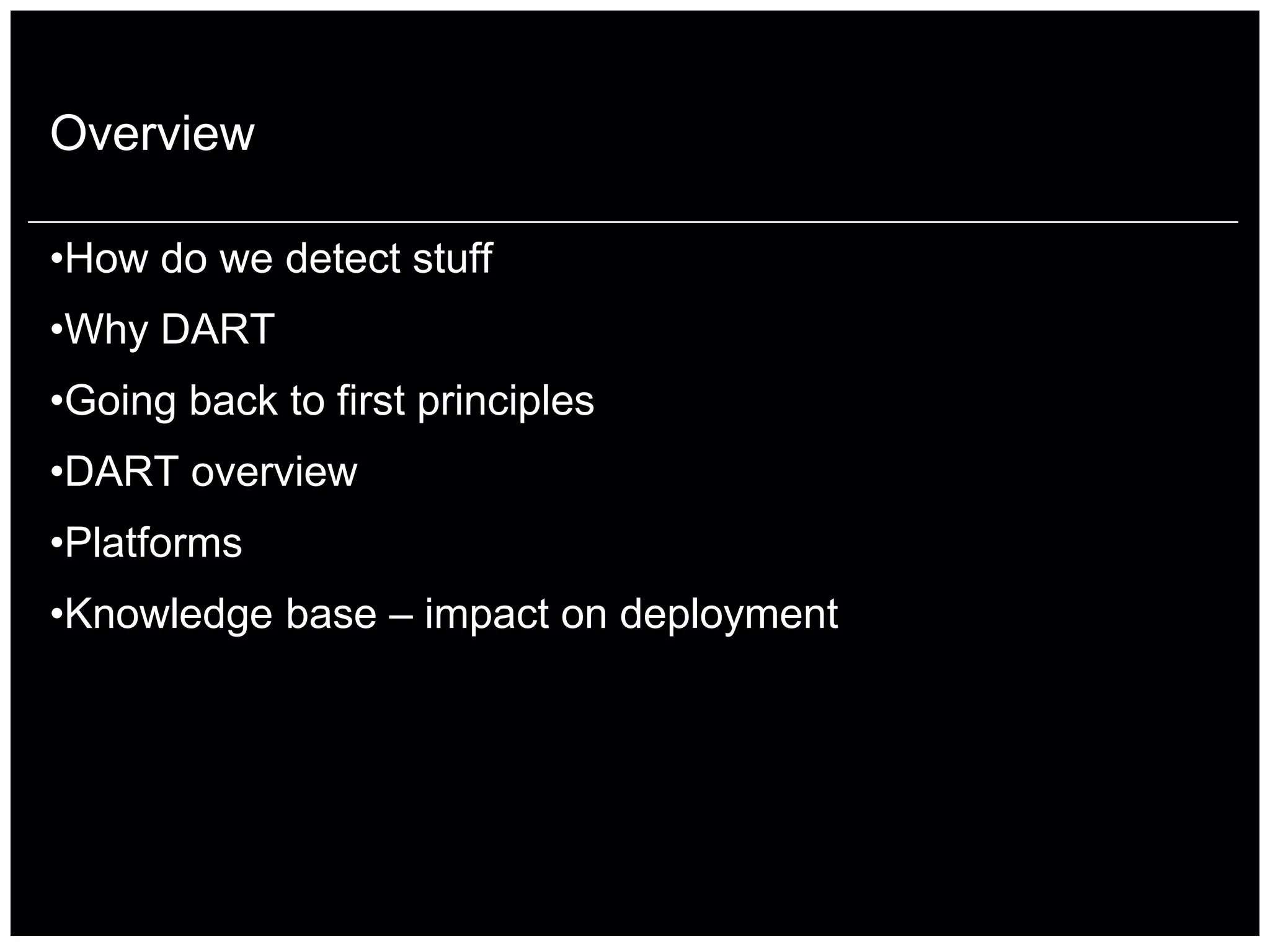 Science underpinning archaeological detection: DART | PPT