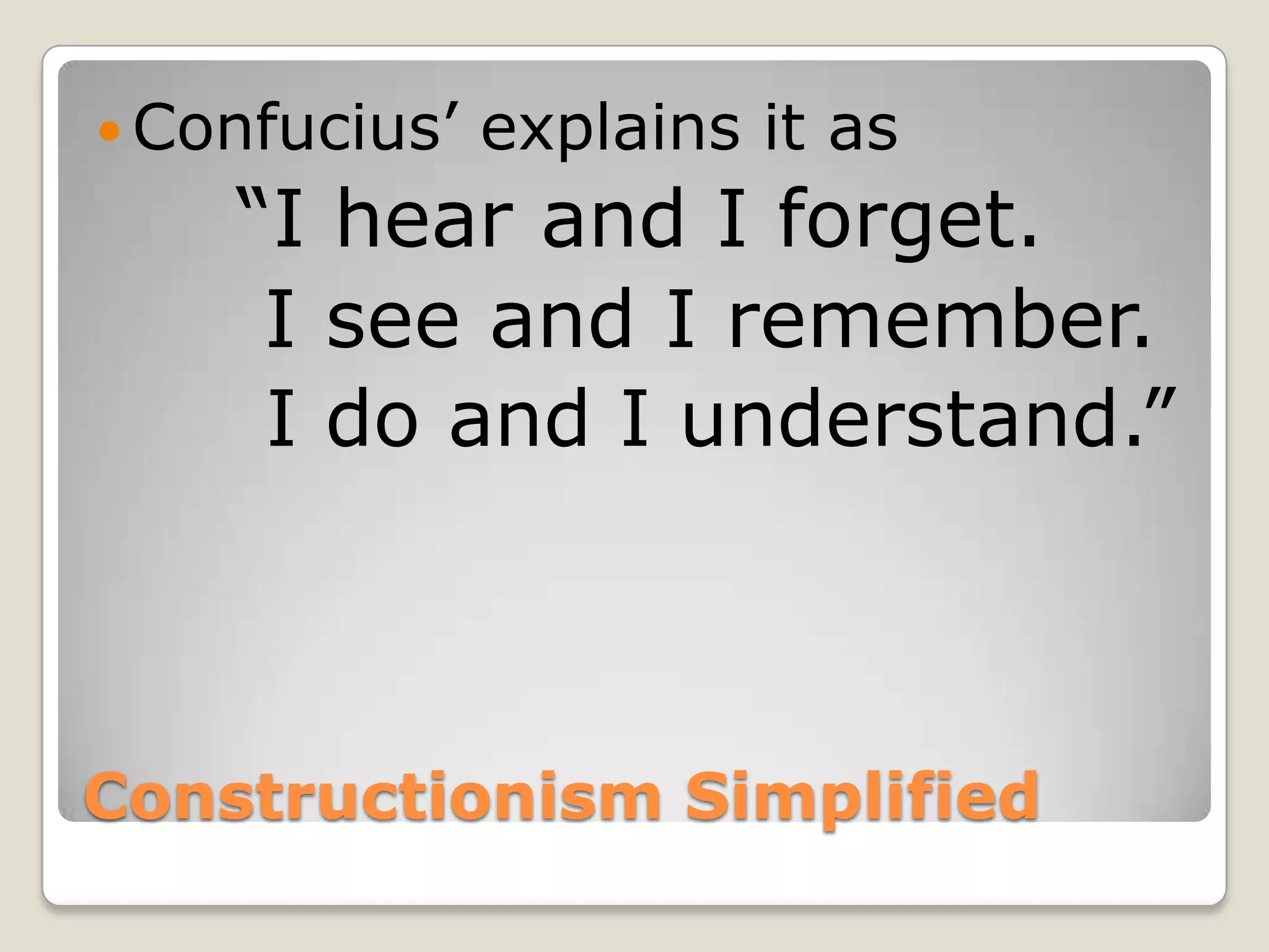 Becker constructivism | PPTX