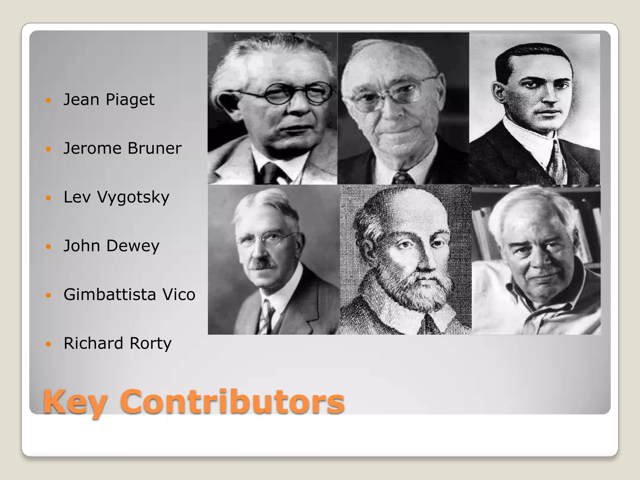 Becker constructivism | PPTX