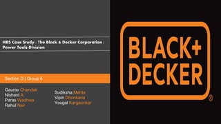 Black & Decker Case | PPTX