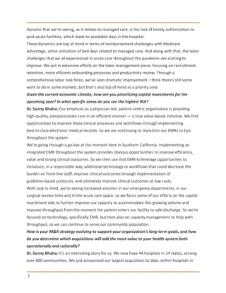 Becker's_ Prime's 2025 Plans - EMR, Education & Support.pdf