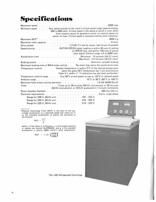 Beckman J-6B - manual de usuario centrifuga | PDF