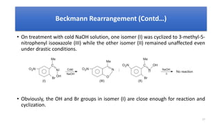 Beckmann Rearrangement with mechanism.pptx