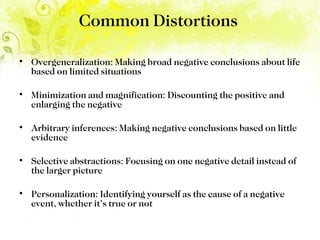 Cognitive Behavioral Therapy | PPT