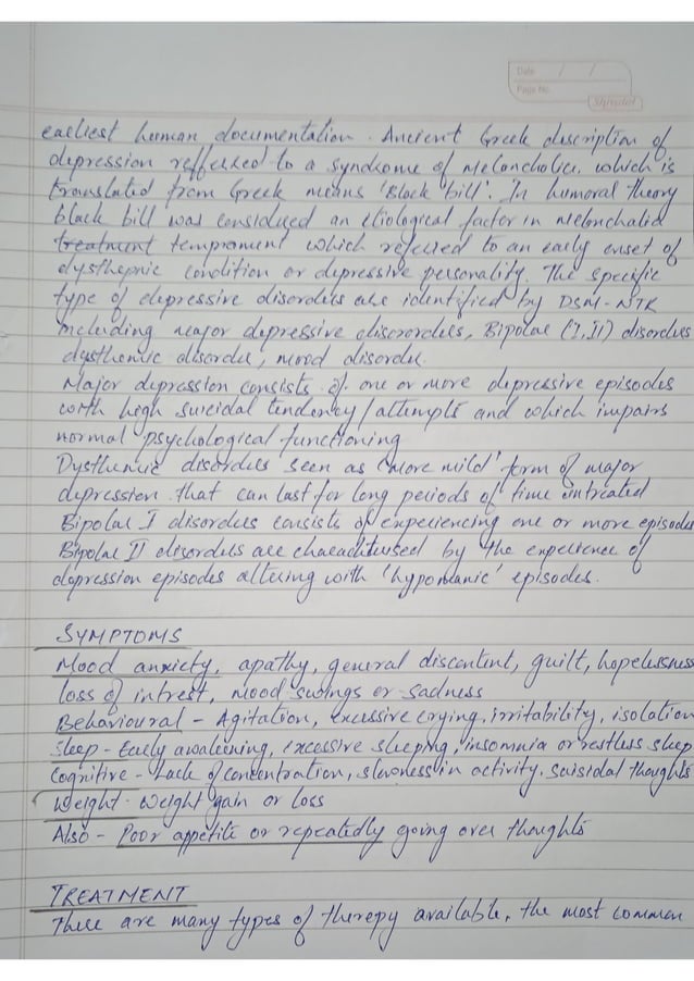 Test - Beck's Depression Inventory | PDF | Mental Health | Diseases and ...