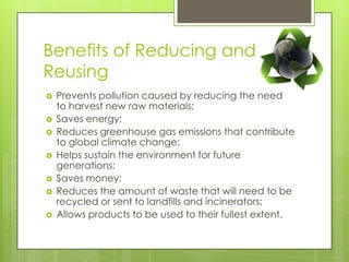 Be clean, be green | PPTX