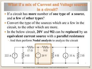 Basic Electric Circuits Session 11C | PPTX | Computer Networking | Computing