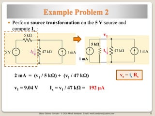 Basic Electric Circuits Session 11C | PPTX | Computer Networking | Computing