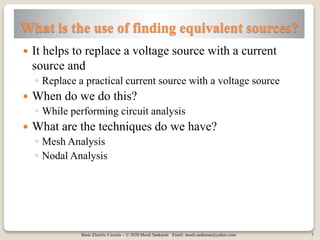 Basic Electric Circuits Session 11C | PPTX | Computer Networking | Computing