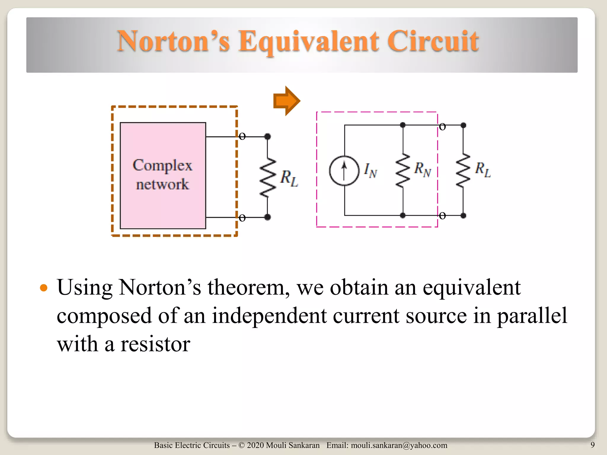 Basic Electric Circuits Session 12A | PPT