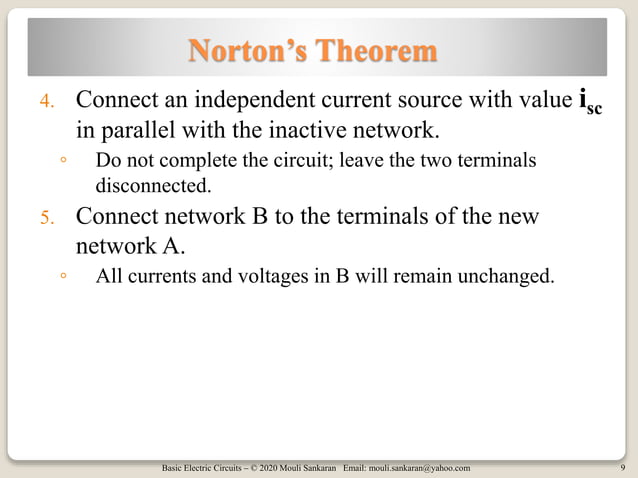 Basic Electric Circuits Session 12C | PPT