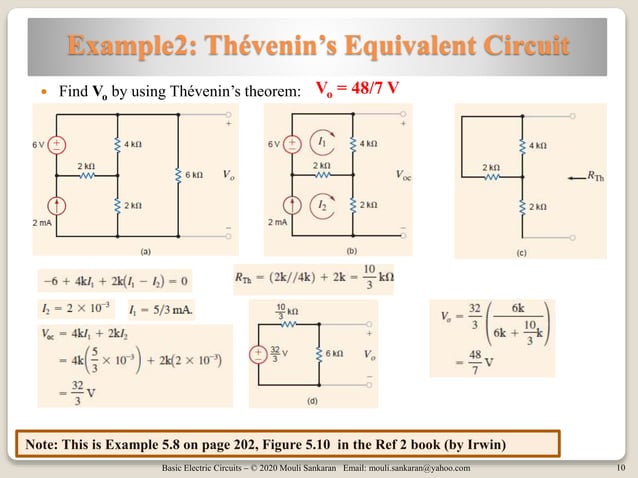 Basic Electric Circuits Session 12D | PPT