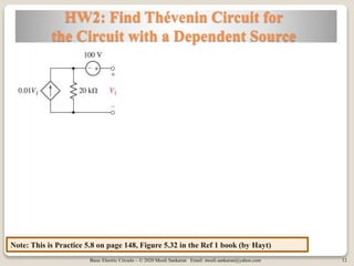Basic Electric Circuits Session 12D | PPTX