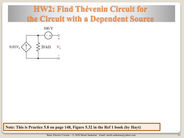 Basic Electric Circuits Session 12D | PPT