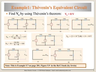Basic Electric Circuits Session 12D | PPTX
