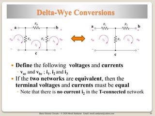 Basic Electric Circuits Session 14A | PPTX