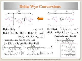 Basic Electric Circuits Session 14A | PPTX