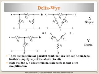 Basic Electric Circuits Session 14A | PPTX