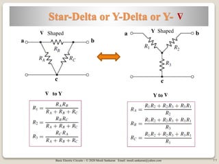 Basic Electric Circuits Session 14B | PPTX