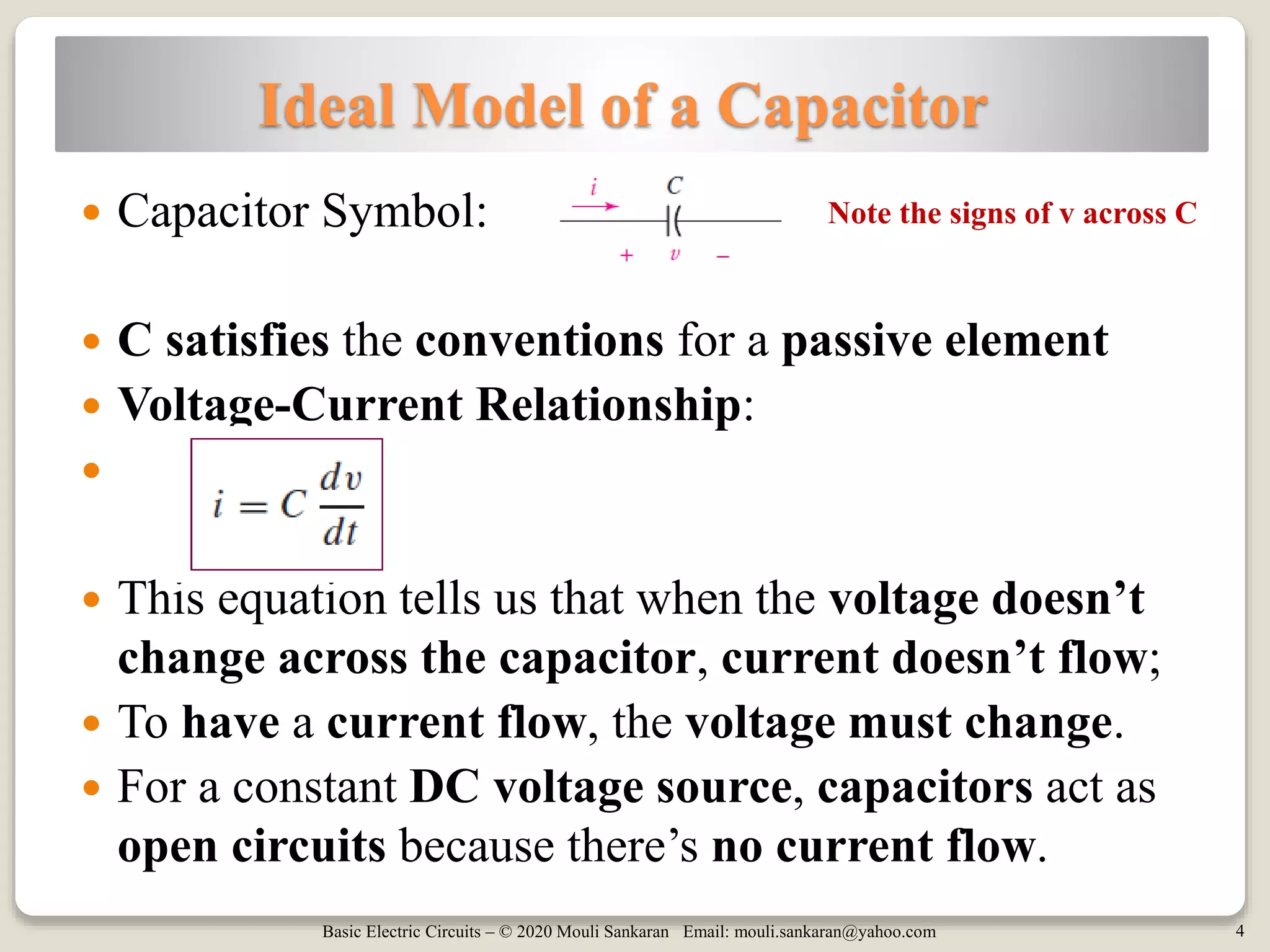Basic Electric Circuits Session 15C | PPTX