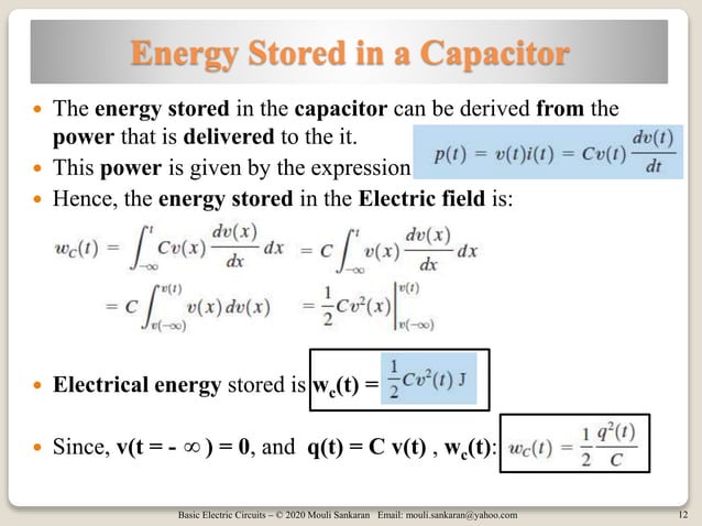 Basic Electric Circuits Session 15C | PPT