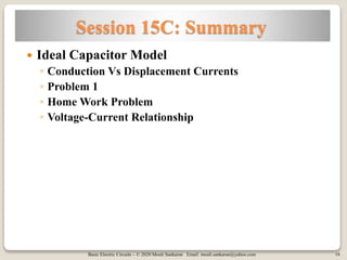 Basic Electric Circuits Session 15C | PPTX