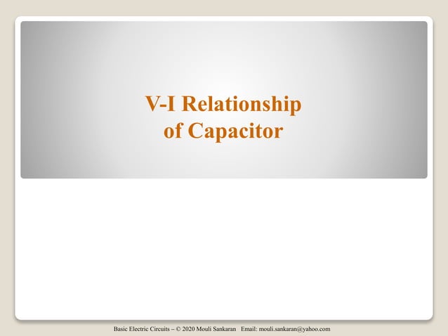 Basic Electric Circuits Session 15C | PPT