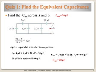 Basic Electric Circuits Session 15D | PPT