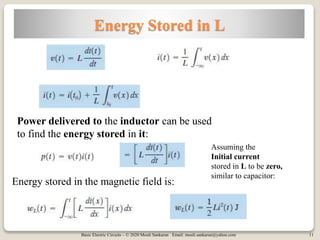 Basic Electric Circuits Session 16C | PPTX
