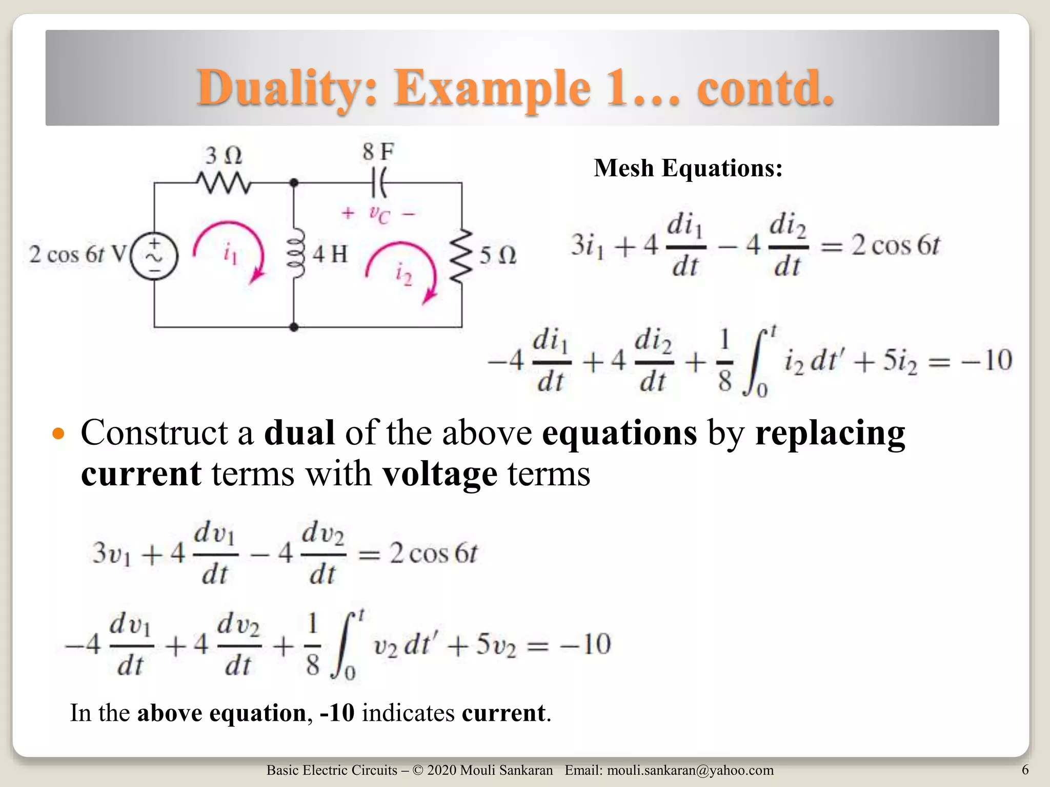 Basic Electric Circuits Session 16F | PPT