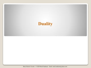 Basic Electric Circuits Session 16F | PPT