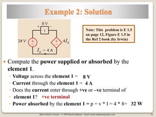 Basic Electric Circuits Session 2 | PPT