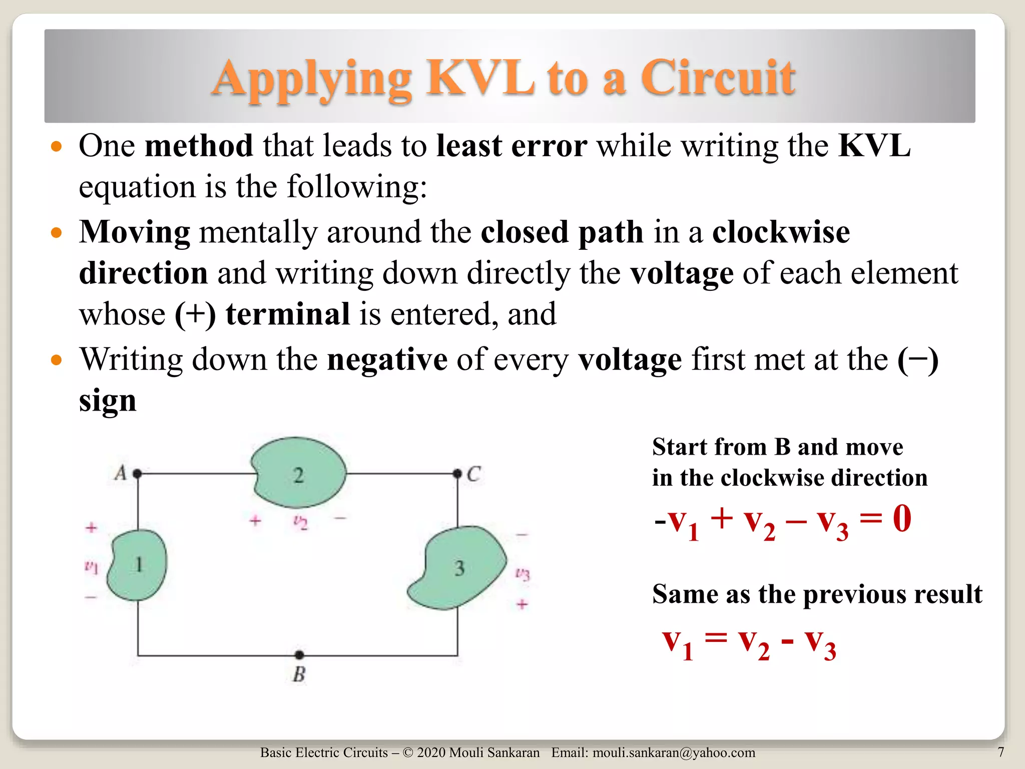Basic Electric Circuits Session 5 | PPT