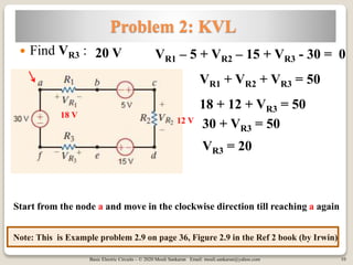 Basic Electric Circuits Session 5 | PPT